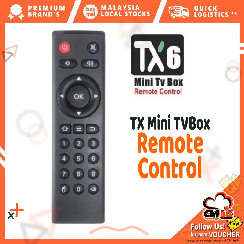 Tanix Remote Control TX9 TX6 TX5 TX3 Series IR 24-Keys Mini TV Box RC ...