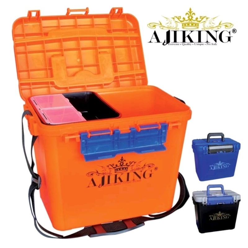 KOTAK SIMPANAN BARANGAN PANCING JENAMA AJIKING SEATBOX WATERPROOF AND ...
