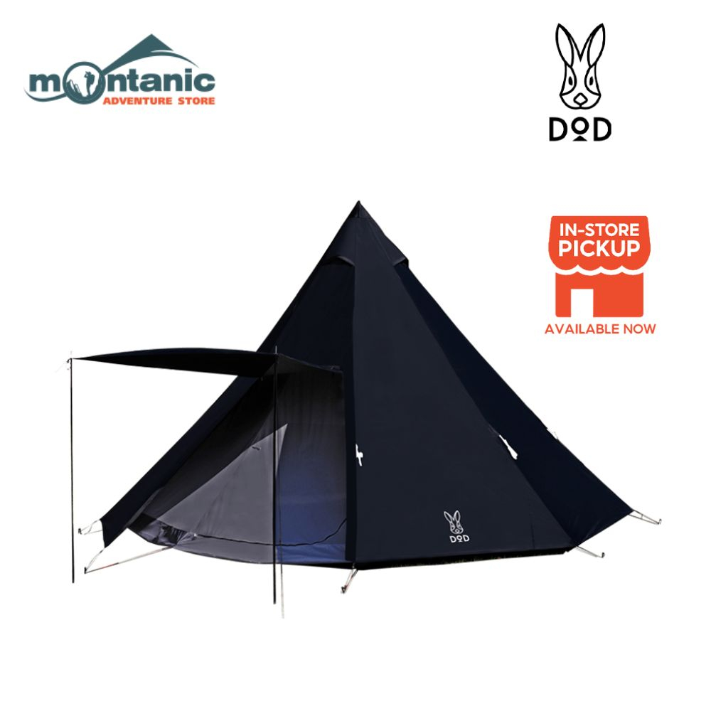 [Japan] DoD One Pole Tent Large - 8 Person Premium Glamping Tent Khemah ...