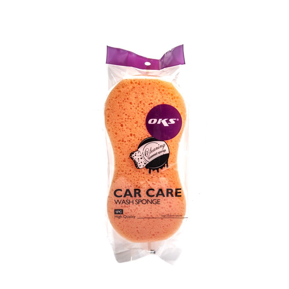 OKS Car Care Cleaning Wash Sponge (23.5cm X 6cm) | Shopee Malaysia