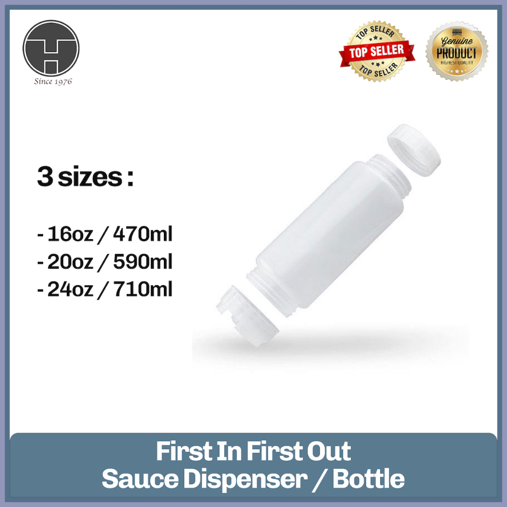 [TeoHin] F.I.F.O. First In First Out Bottle Squeezer Sos Dispenser with ...