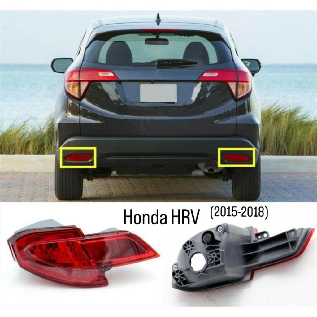 Honda HRV HR-V 2015 Year Rear Bumper Reflector Light Lamp Lampu ...