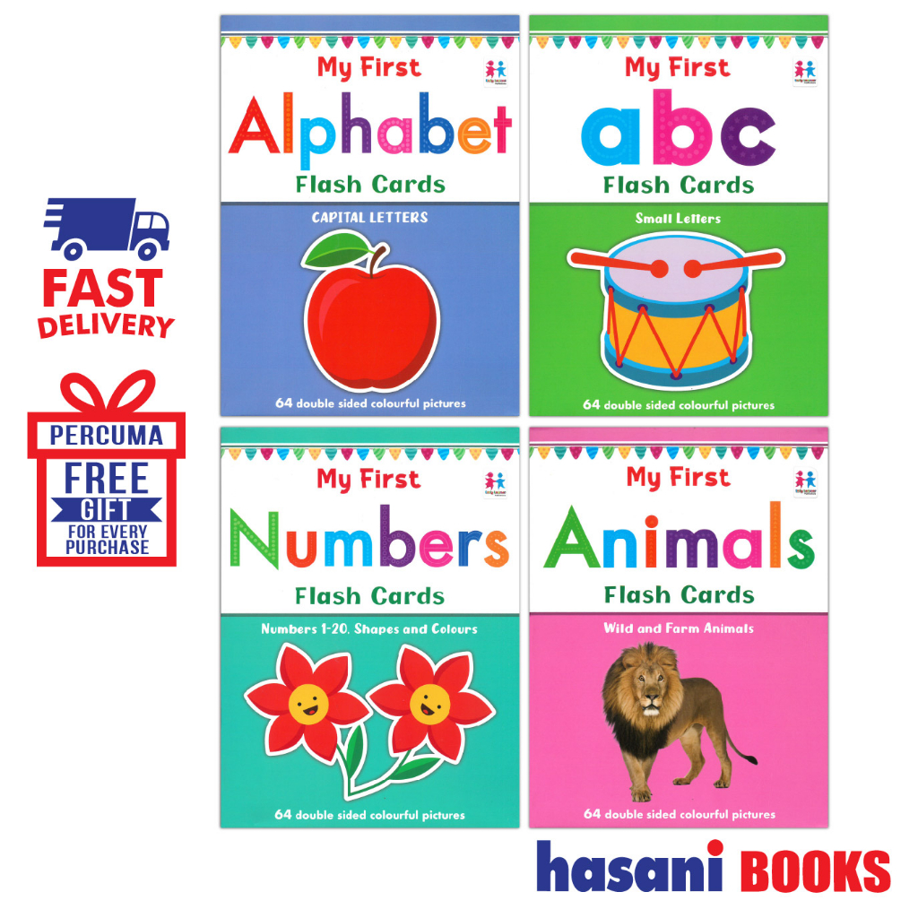 Hasani Edukid My First Flash Cards | Shopee Malaysia