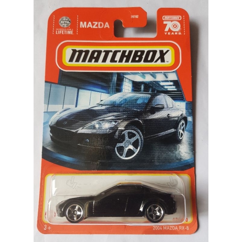 Matchbox 70Years 2004 Mazda RX-8 Black | Shopee Malaysia