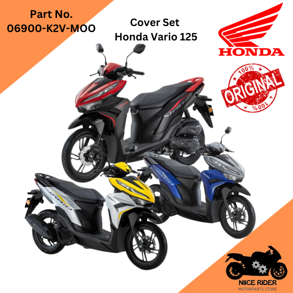Vario 125 Cover Set Honda original complete set ori 100% 06900-K2V-M00 ...