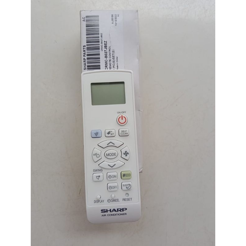 SHARP Air Conditioner/Aircond Remote Control CRMC-B027JBEZ | Shopee ...