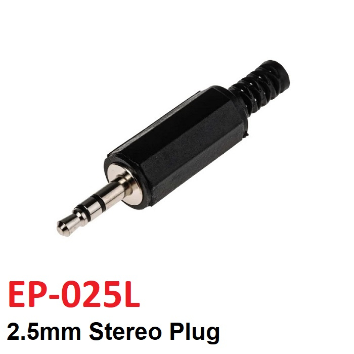 2.5mm Stereo Plug (EP-025L) | Shopee Malaysia