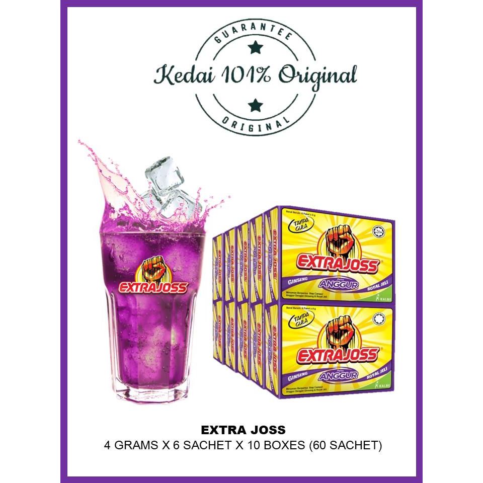 Extrajoss Active / Anggur /Mangga/Oren Original | Shopee Malaysia