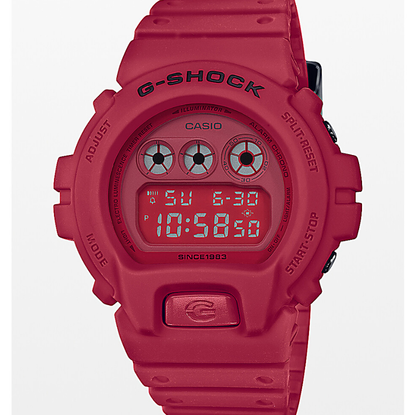 G_SHOCK_DW6900 Red Out 35th Anniversary LIMITED EDITION | Shopee Malaysia