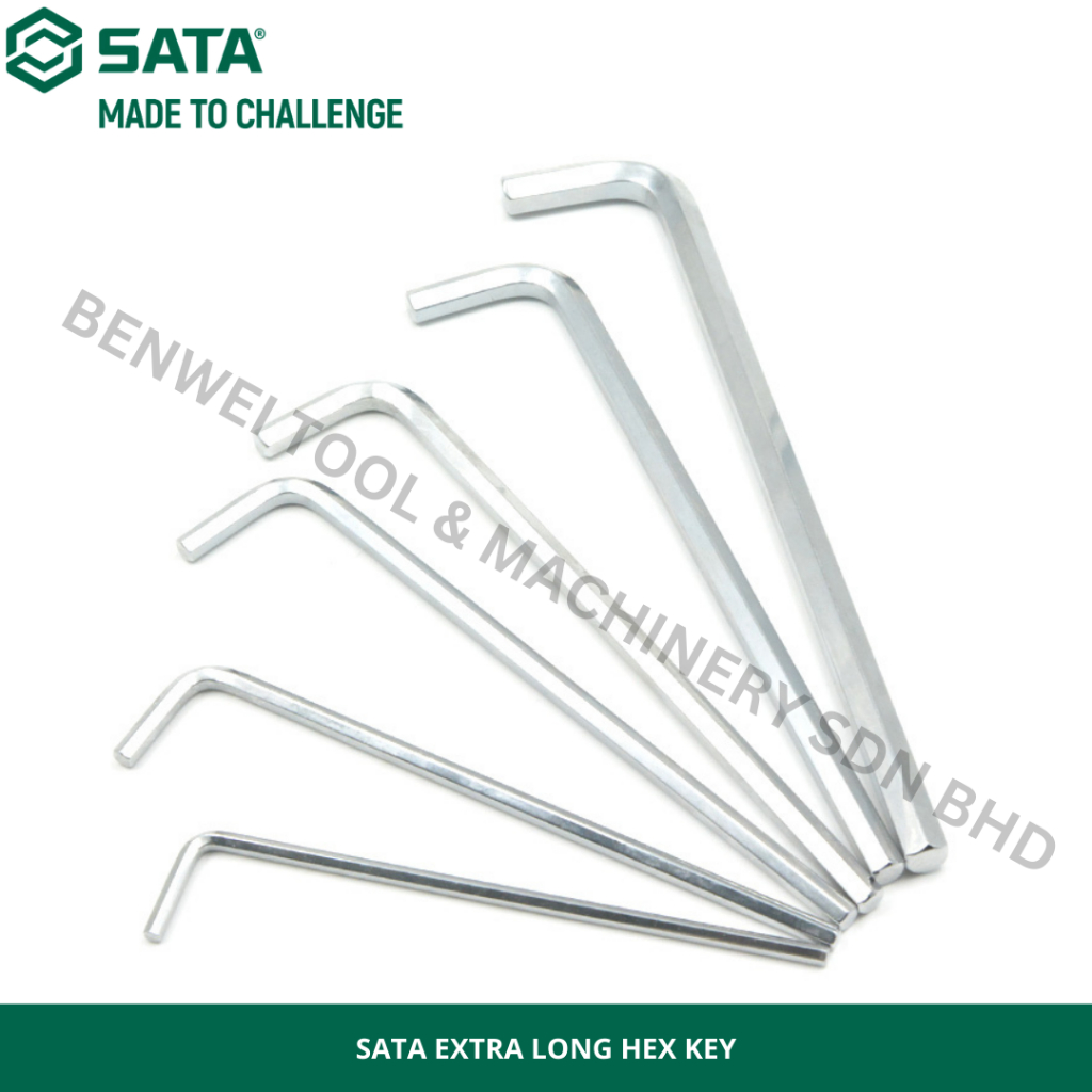 SATA EXTRA LONG HEX KEY / ALLEN KEY / 1.5MM 2MM 3MM 4MM 5MM 6MM 8MM ...