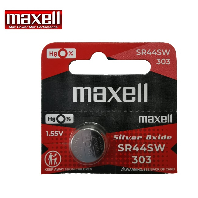 SR44SW (303) GENUINE Maxell Silver Oxide Battery 1.55V | Shopee Malaysia