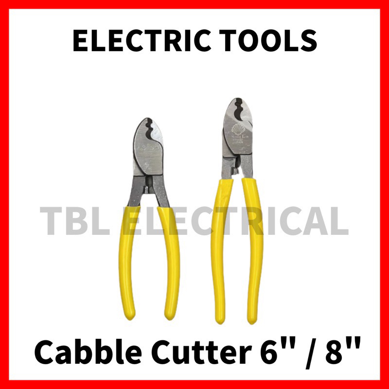 🔥READY STOCK🔥SHELL Cable Cutter 6" / 8" Cable Cutter Wire Cutter ...