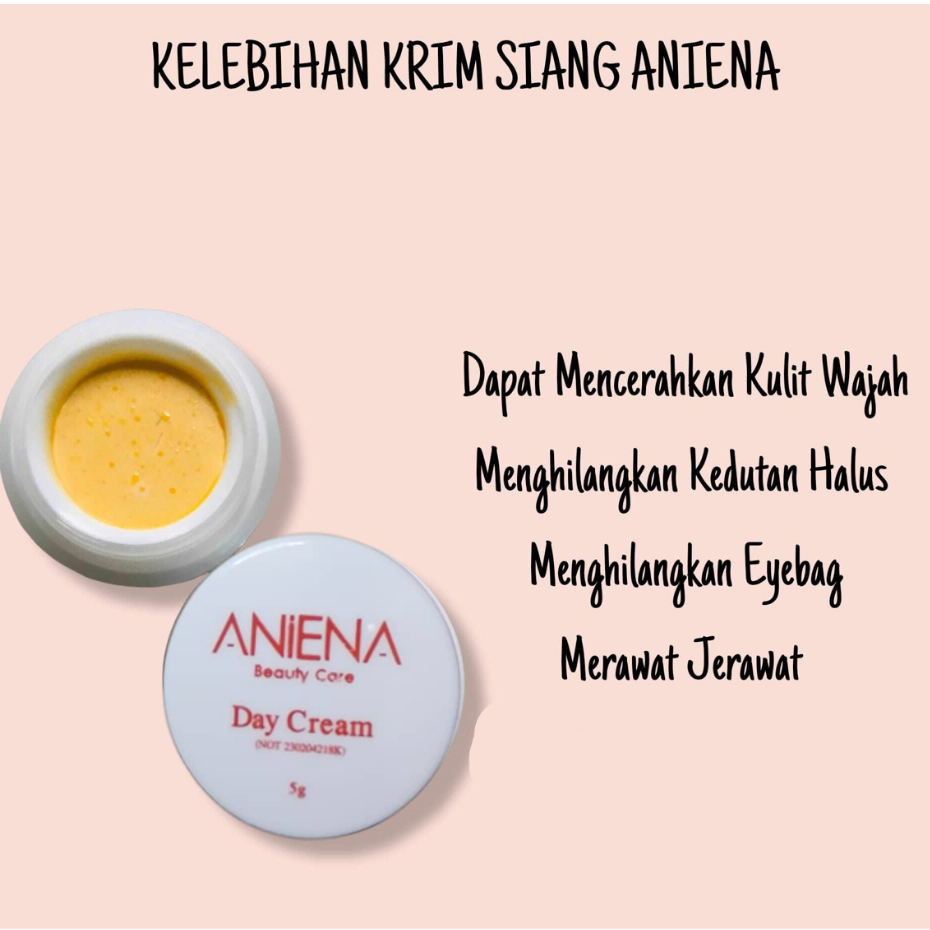ANIENA BEAUTY SET 3 IN 1 & SERUM - MALAM ( NIGHT CREAM ) SIANG ( DAY ...