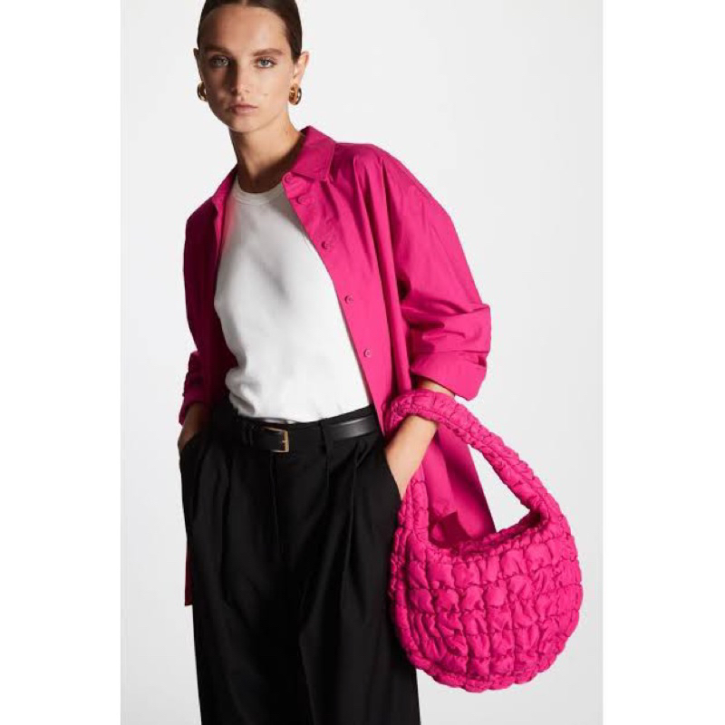 COS Mini Quilted Bag Pink | Shopee Malaysia