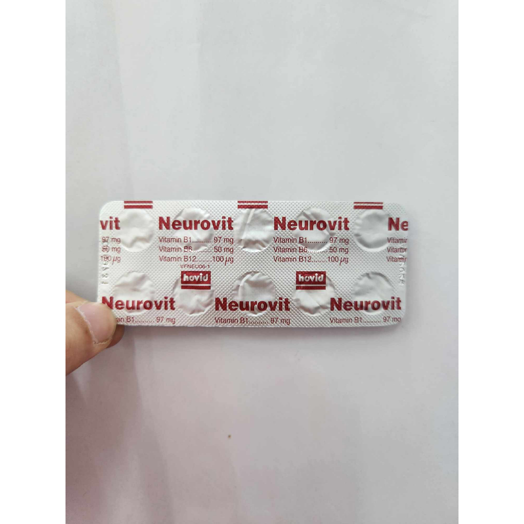 HOVID NEUROVIT VIT B1 B6 B12 (10'S/STP) | Shopee Malaysia