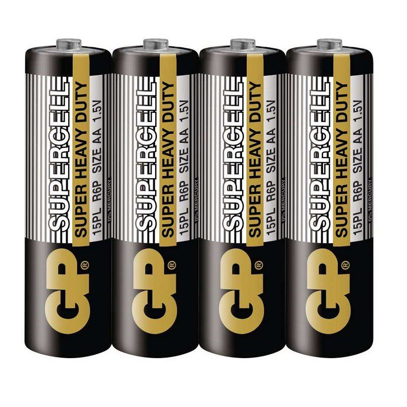GP ALKALINE SUPER HEAVY DUTY AA/AAA/9V BATTERY | Shopee Malaysia