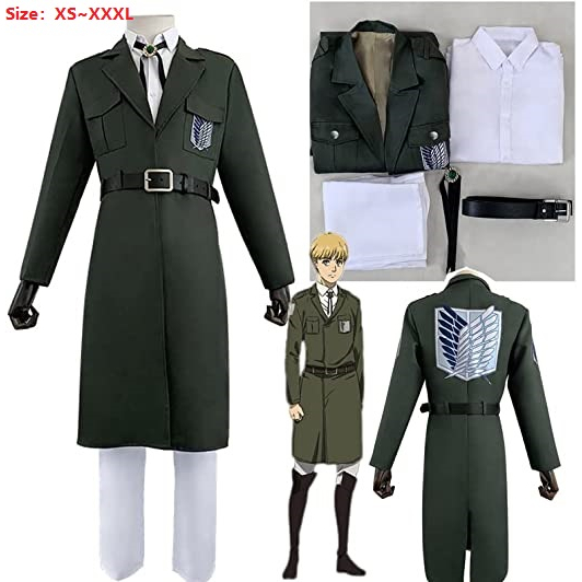 Attack on Titan Cosplay Costume Shingek No Kyojin Scouting Legion ...