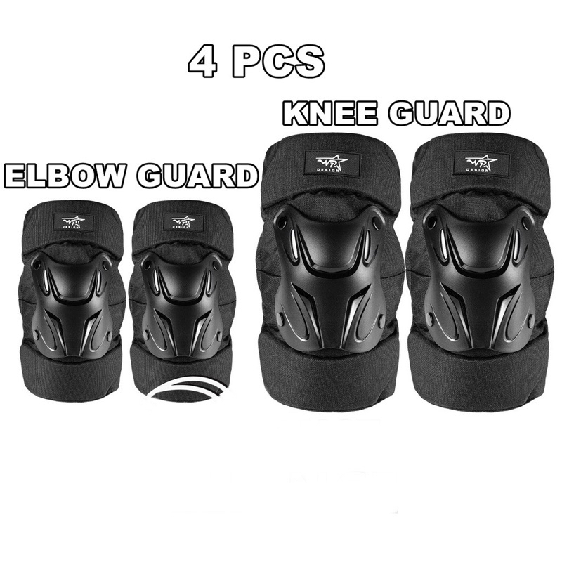 RIDING & CYCLING ELBOW GUARD KNEE GUARD MOTORCYCLE BICYCLE PROTECTION ...