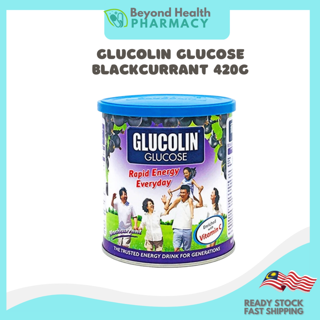 GLUCOLIN GLUKOSA ORIGINAL / ORANGE / BLACKCURRANT 420GM | Shopee Malaysia