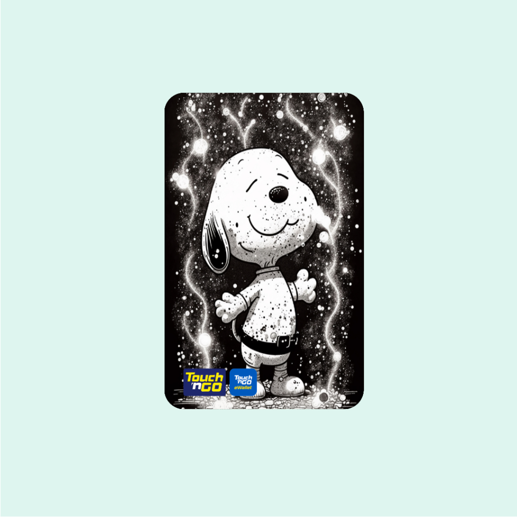 Snoopy Series 2 Series for Touch n Go Card Sticker Cover TNG / Master ...