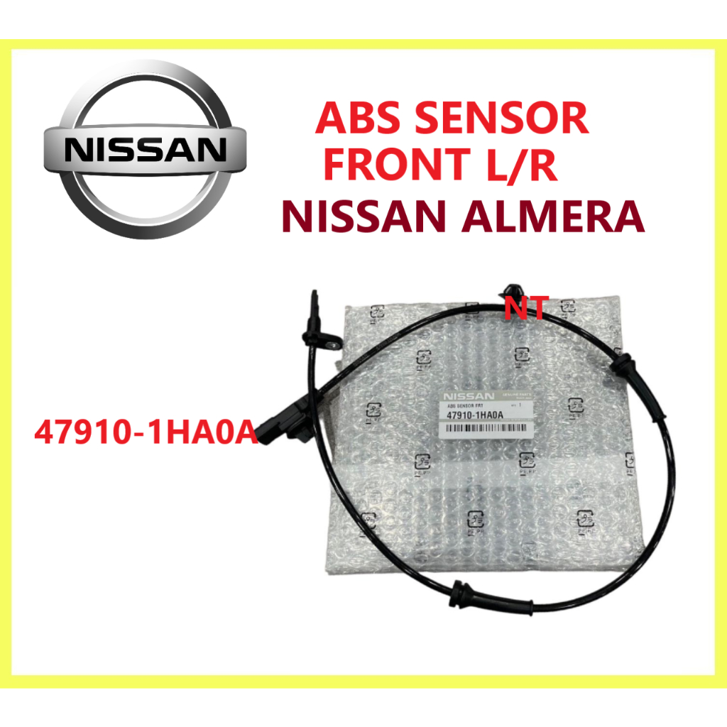 ( 100% ORIGINAL ) FRONT & REAR ABS SENSOR WHEEL SPEED SENSOR NISSAN ...