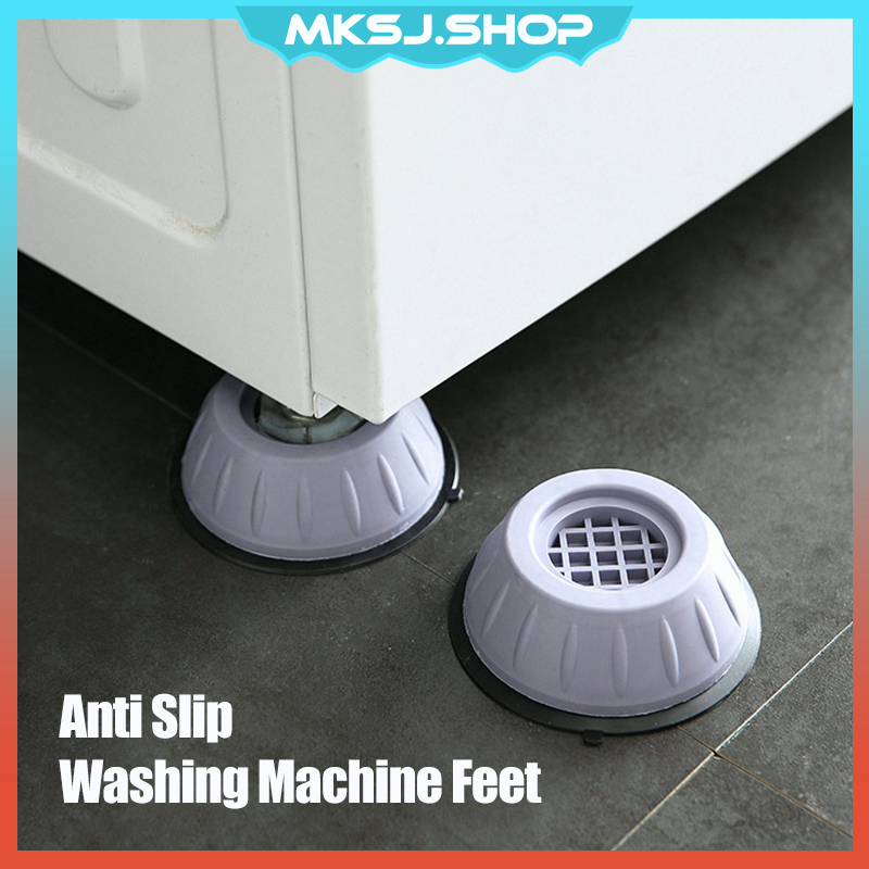 Anti Slip Washing Machine Feet Mats Refrigerator Base Universal Dryer ...