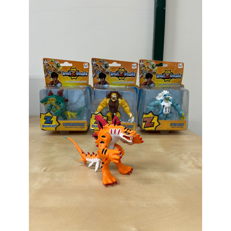 InviZimals IMC Toys 4 Inch Action Figure Tigershark IceLion | Shopee ...