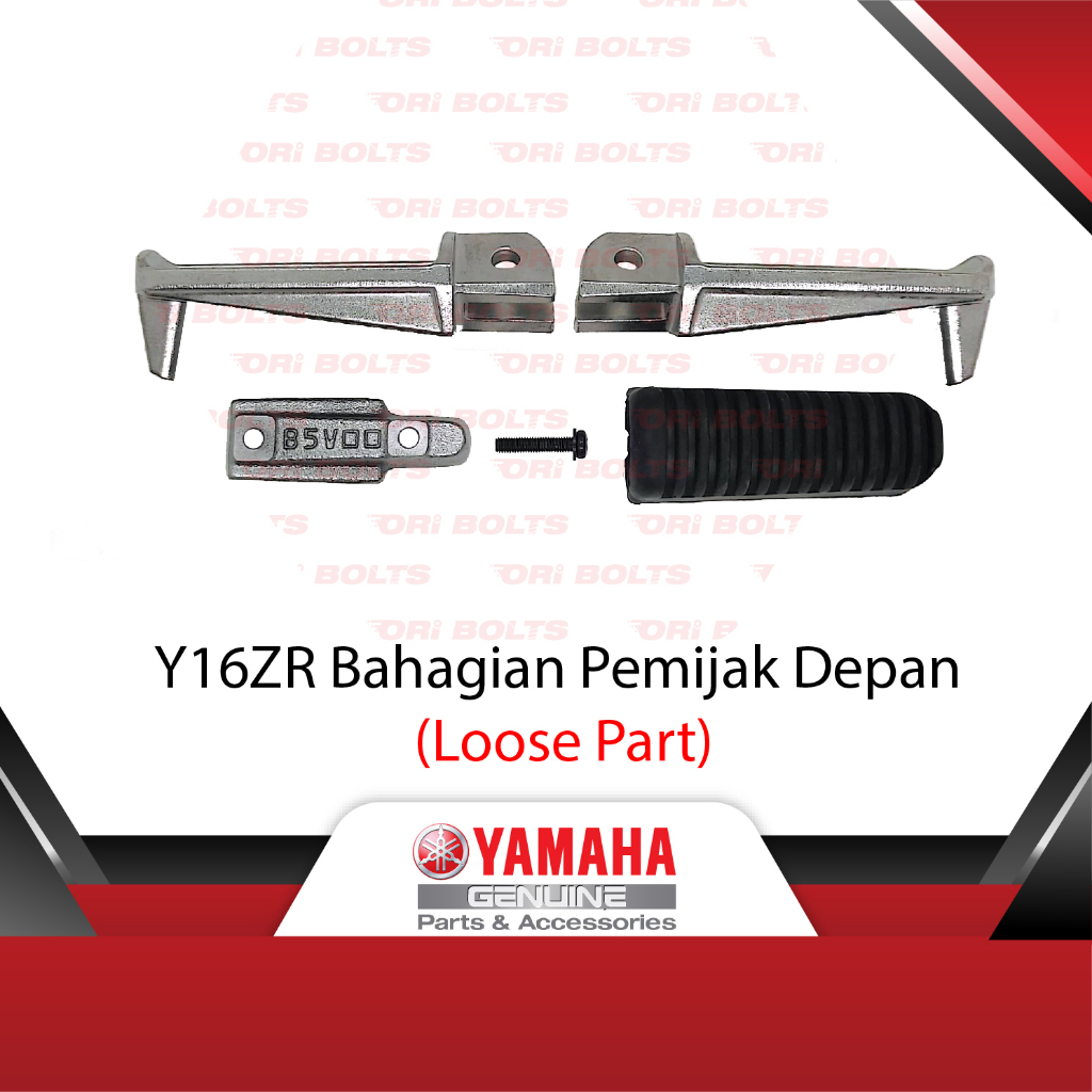Yamaha Original Y16ZR Y16 V1 V2 Front Footrest Pemijak Depan Lipat ...