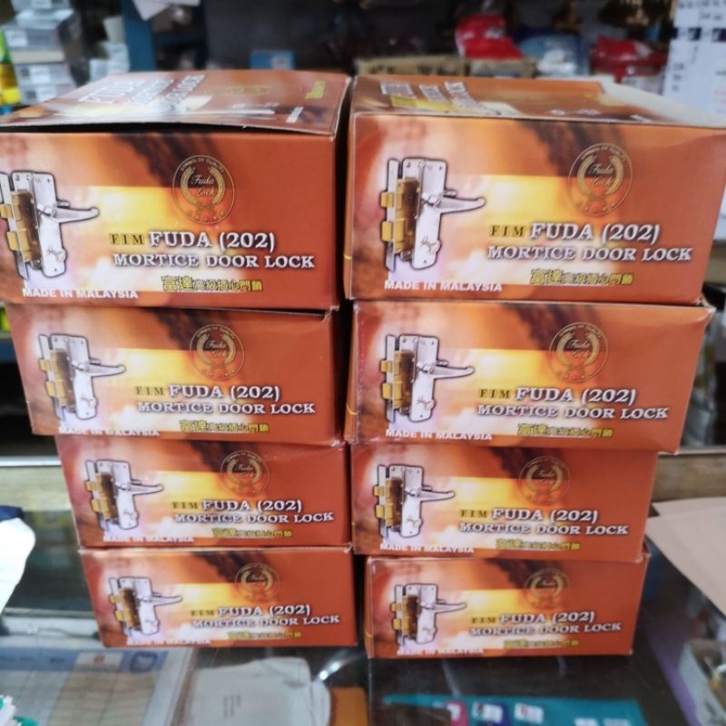 FUDA MORTICE DOOR LOCK (KUNCI RUMAH FUDA) KEPAK | Shopee Malaysia