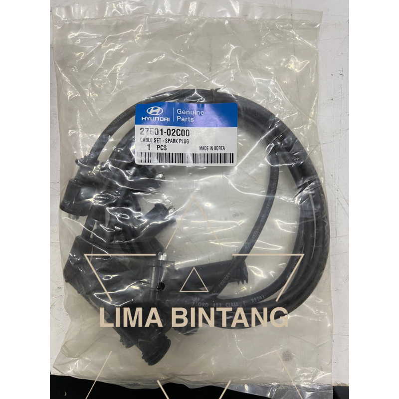 HYUNDAI ATOS 1.0 1.1 Kia Picanto NAZA SURIA 1.1 PLUG CABLE SET 27501 ...