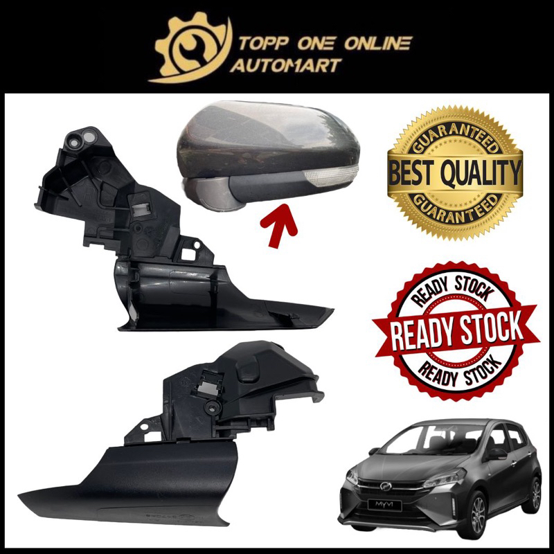 ORIGINAL MYVI 2018-2025Y SIDE MIRROR BOTTOM COVER (COVER TEPI SIGNAL ...