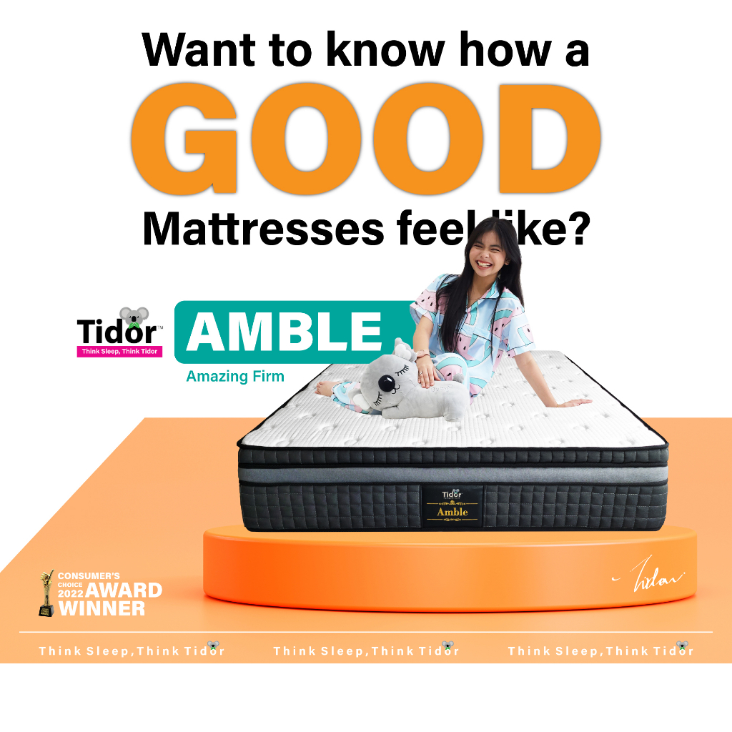 TIDOR MATTRESS Tilam Amble 14 Inch Double Seven Zone Support Mattress ...