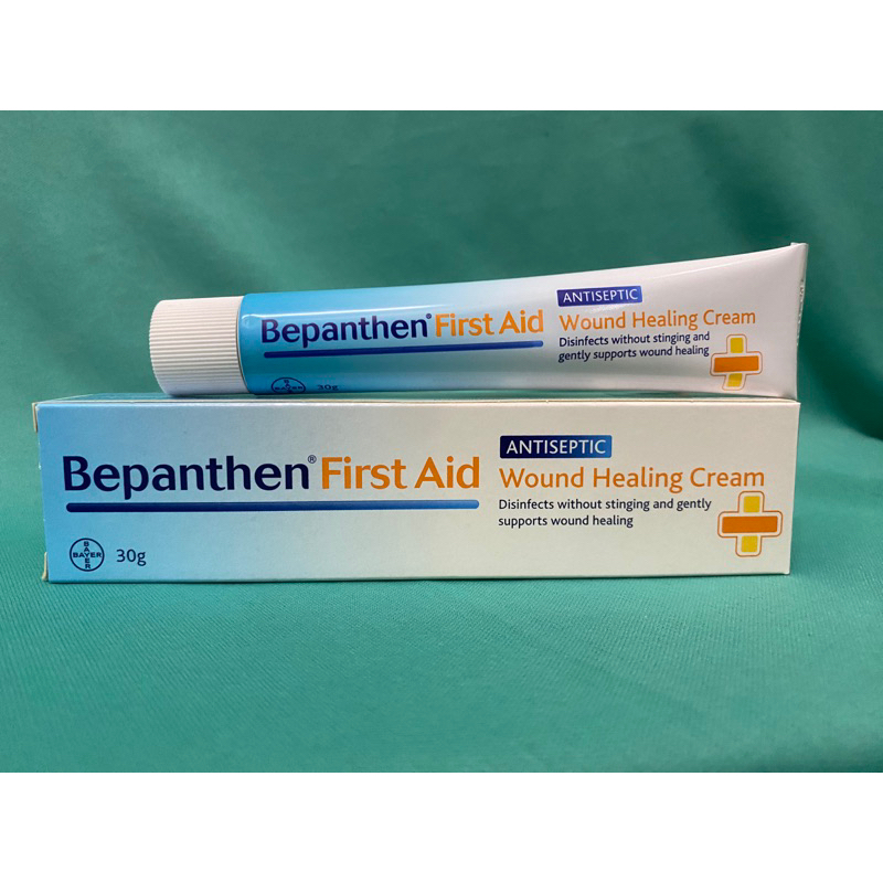 Bepanthen First Aid Antiseptic Wound Healing Cream 30g exp 7/2025 NIUE ...