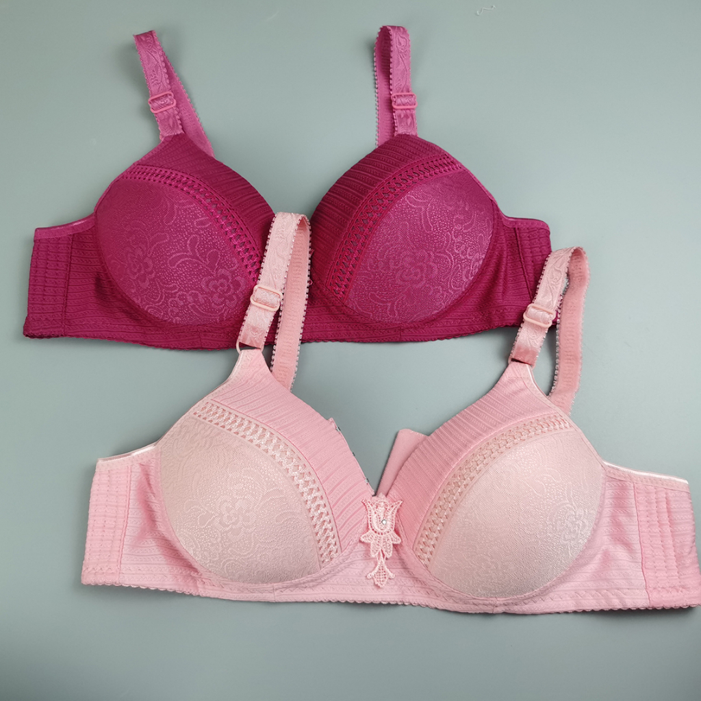 #772 Thin Sponge NON Wired Bra Cup B #36~#42 Breathable & Skin-friendly ...