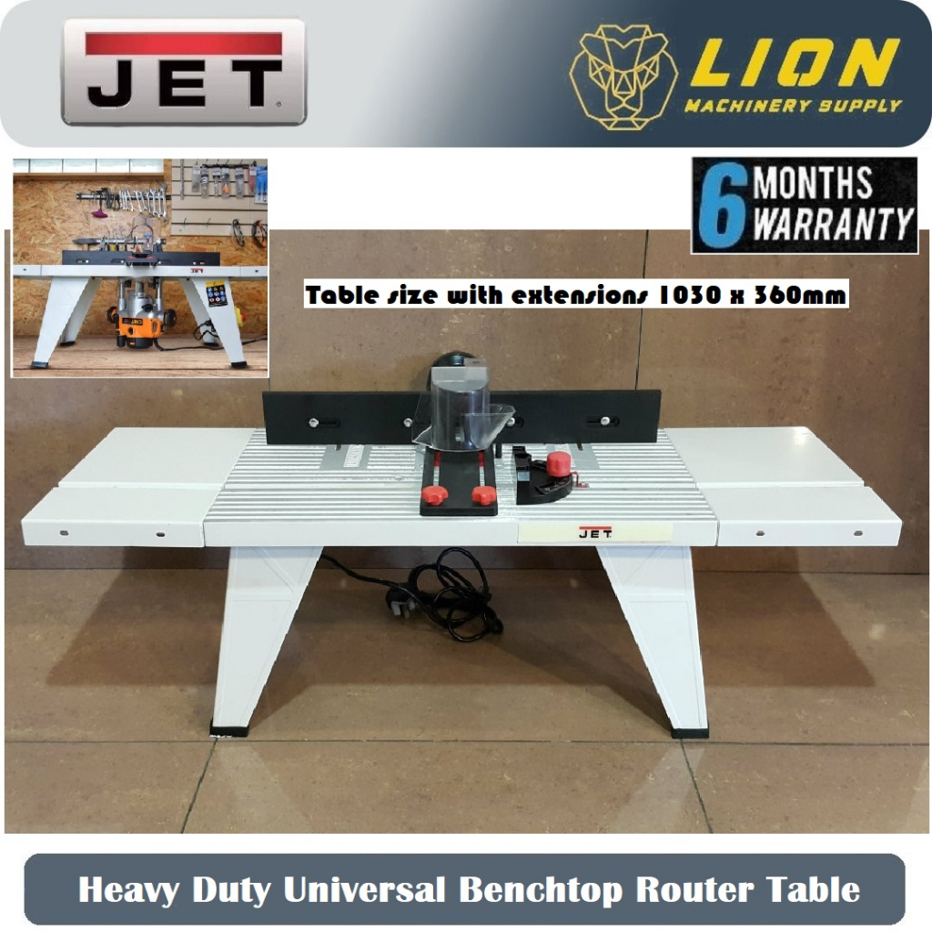 JET Tools Universal Benchtop Router Table TRT1 - Heavy Duty - 6 Months ...