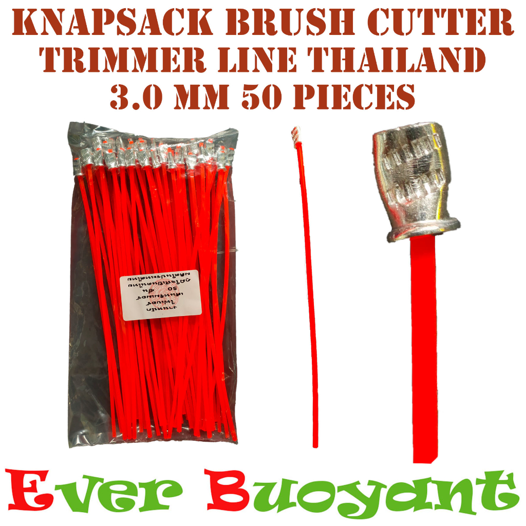 THAILAND KNAPSACK BRUSH CUTTER TRIMMER LINE \ TALI PEMOTONG MESIN ...