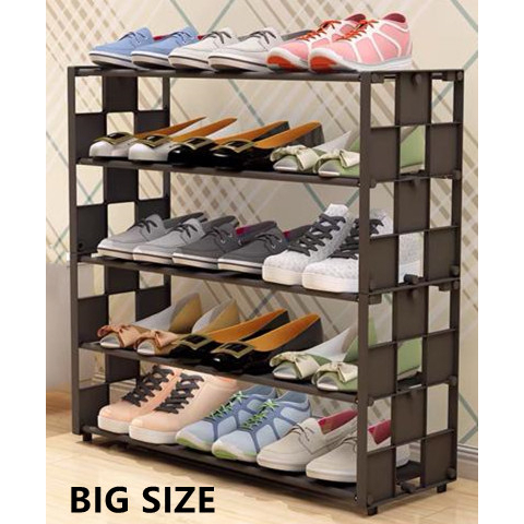 Plastic shoe rack [unique design] | Shopee Malaysia