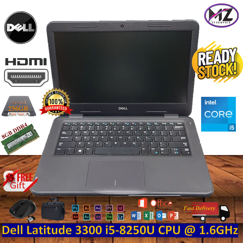Dell Latitude 3300 Core i5 8250U 8thGen | Shopee Malaysia