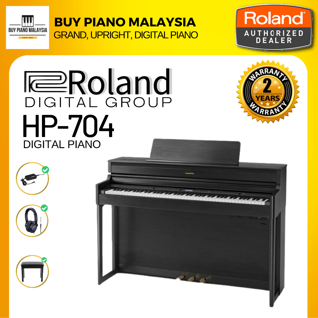 Roland HP-704 88-Key Digital Piano | Shopee Malaysia
