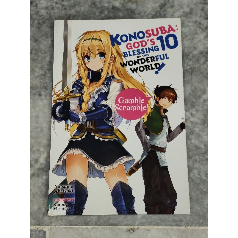 Konosuba: God's Blessing On The Wonderful World! 10| **Novel**| Natsume Akatsuki| Yen Press ...