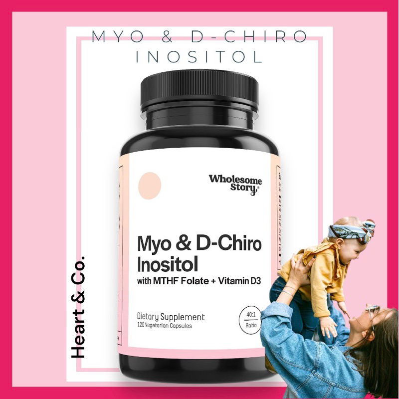 Myo-Inositol & D-Chiro - PCOS, Ovasitol Hormonal Balance & Healthy ...