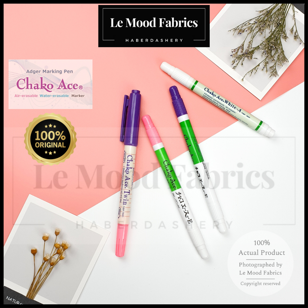 Original Adger Japan Chako Ace Disappearing Fabric Pen Vanishing Pen ...