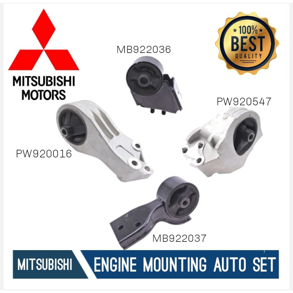 MITSUBISHI Engine Mounting Auto Set for Proton Iriz 1.3L / 1.6L ...