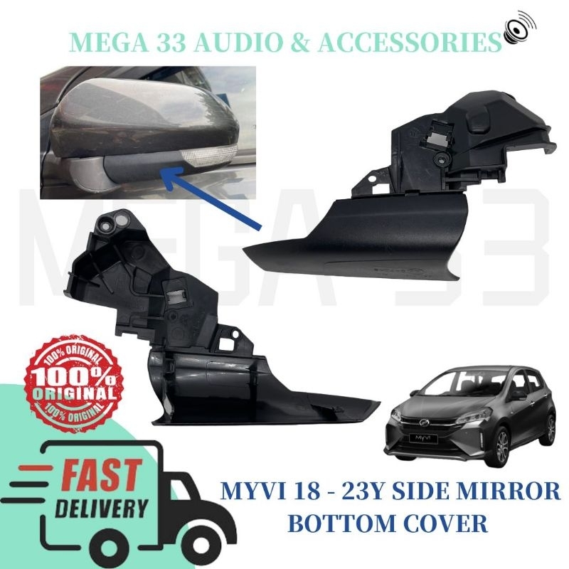 ORIGINAL MYVI 18-23Y SIDE MIRROR BOTTOM COVER (COVER TEPI SIGNAL ...