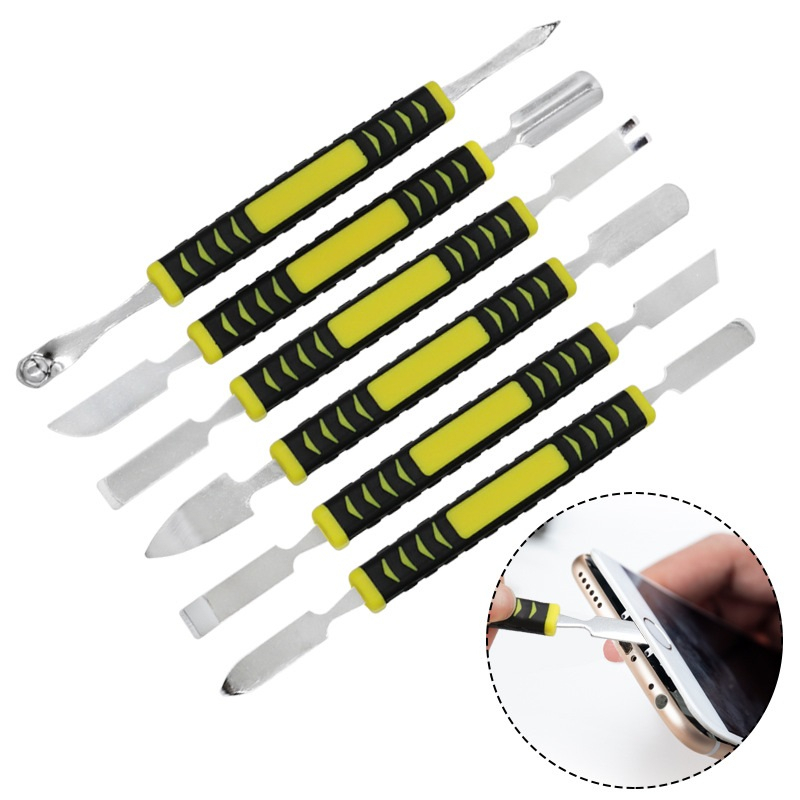 MKR 6Pcs Metal Crowbar Steel Pry Universal Disassemble Tool For DIY ...