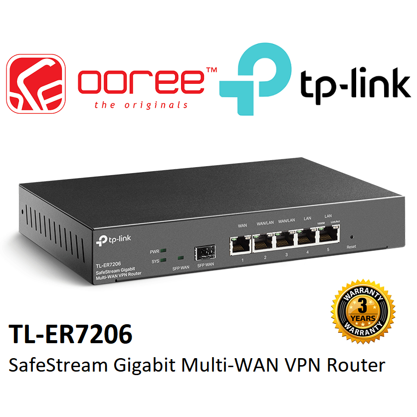 TP-LINK TL-ER7206 (ER7206) / ER7406 / ER7212PC (3-IN1) / ER8411 / ER707 ...