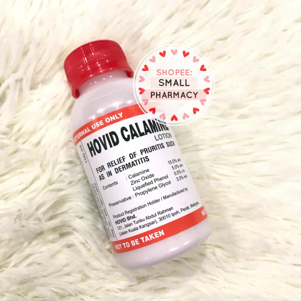 Hovid Calamine Lotion / Hovid Calamine Lotion with Menthol 100ml ...