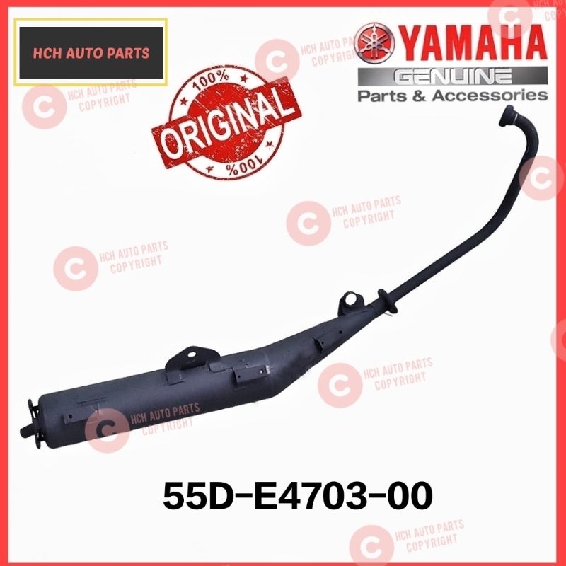 EXHAUST MUFFLER COMP - YAMAHA - LC 135 - 4S (55D-E4703-00) & LASTEST ...