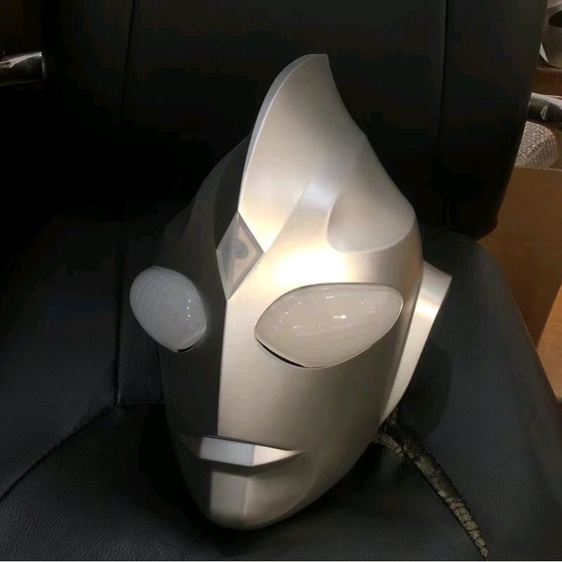 ultraman tiga mask topeng helmet light toys | Shopee Malaysia