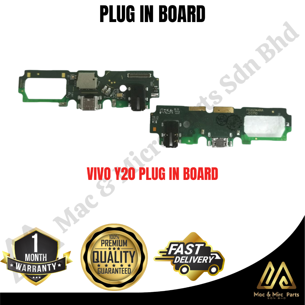 VIVO Y20 CHARGING BOARD PLUG IN BOARD ( READY STOCK ) | Shopee Malaysia